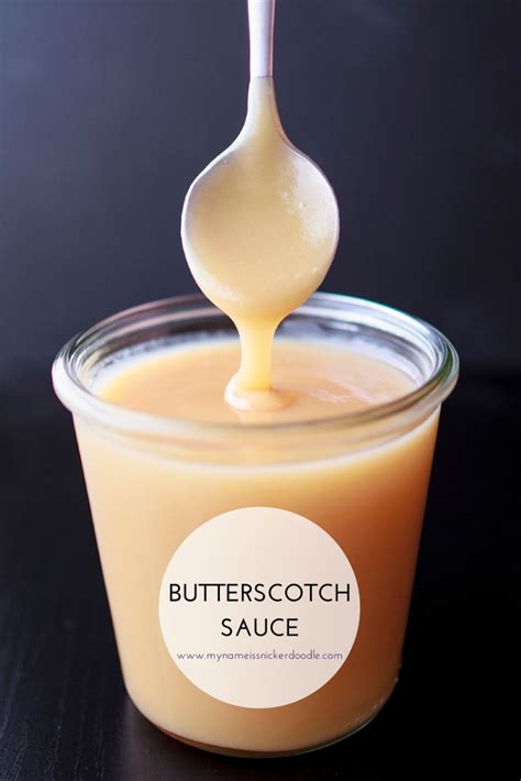 Butterscotch Sauce Mandys Recipe Box