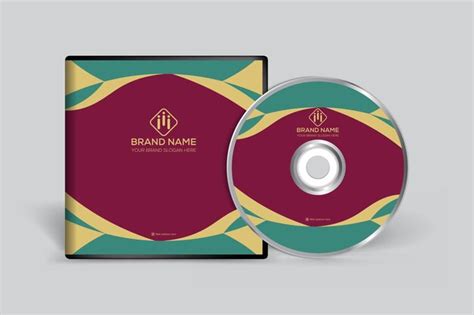 Premium Vector Flat Design Construction Cd Cover Template Design