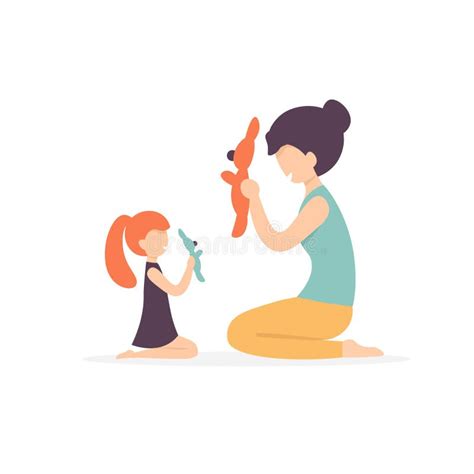 Ilustración Del Grupo De La Fecha Del Juego De La Madre De La Mama