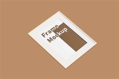 照片相框画框样机图 PSD XD素材中文网