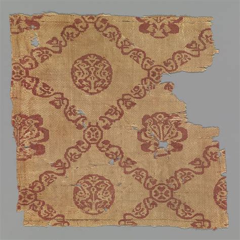 Textile Fragment With Vine Lattice And Birds The Metropolitan Museum Of Art In 2024