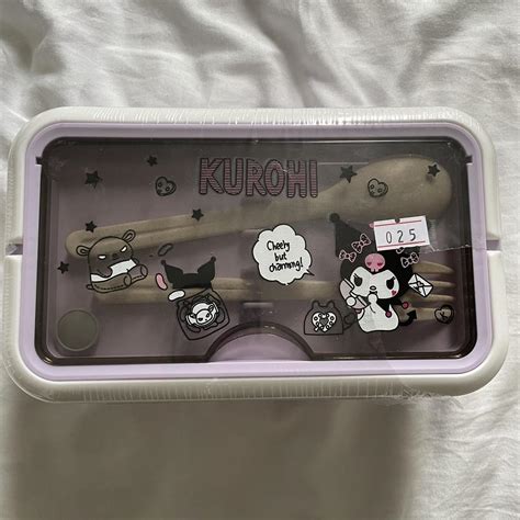 SANRIO Kuromi Purple Lunch Box Brand New And Depop