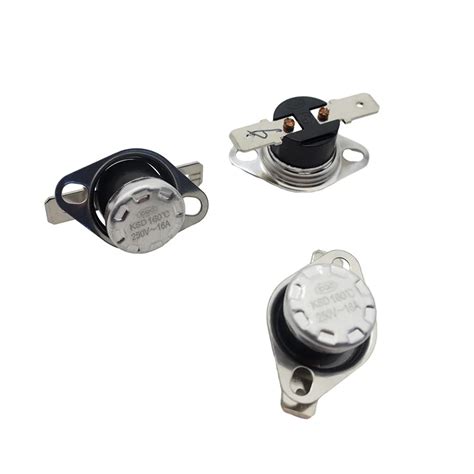 10a 16a 250v Ksd Thermostat Bakelite And Ceramics Bimetal Temperature