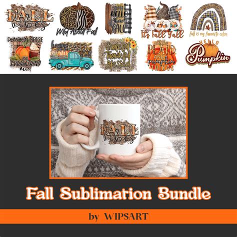 Fall Sublimation Bundle Fall Png Sublimation Masterbundles