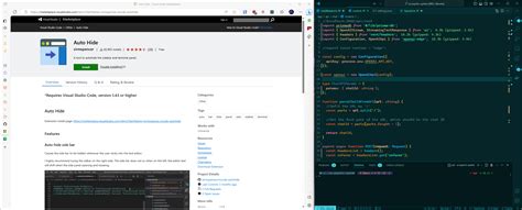 Add Setting To Automatically Hide The Side Bar Issue Microsoft Vscode GitHub