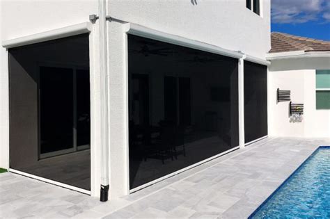 Bug Screens Retractable Exterior Screen Systems Bug Screens Retractable Exterior Screen Systems