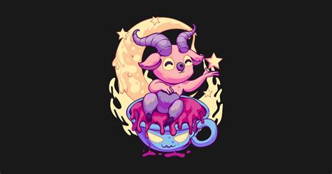 Pastel Goth Kawaii Baphomet Tea Pastel Goth Kawaii Baphomet Tea T