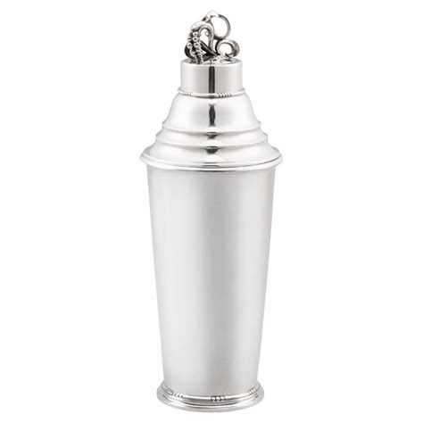 Georg Jensen Sterling Silver Cocktail Shaker For Sale At 1stdibs
