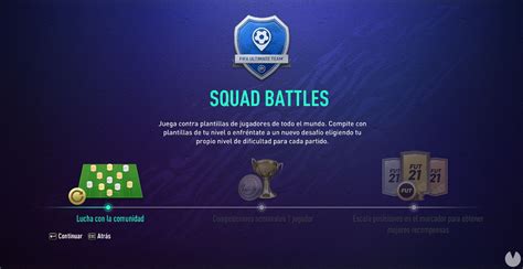 FIFA 21 Recompensas de Squad Battles y cuándo se consiguen