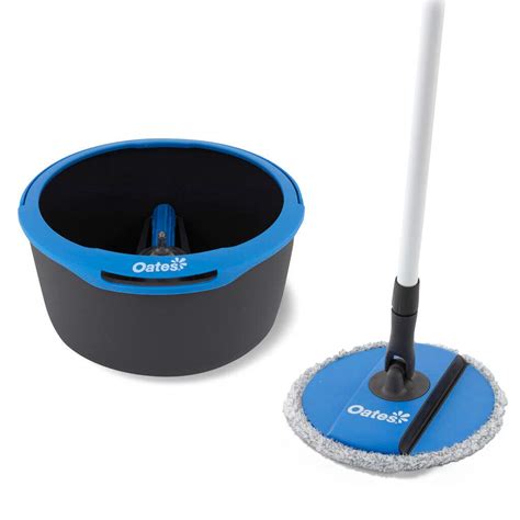 Oates Spin And Clean Compact Mop And Bucket Set