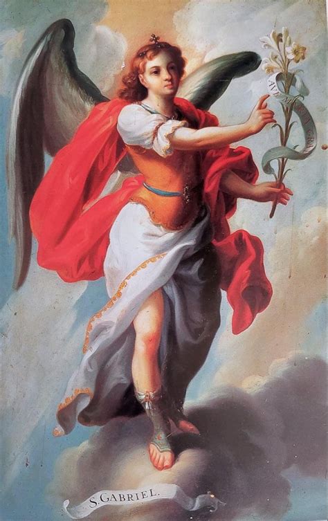 San Gabriel Arcángel Arcangel Gabriel Ángeles