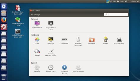 Manjaro Linux Unity 0 8 12 Is Now Available For Download Screenshot Tour