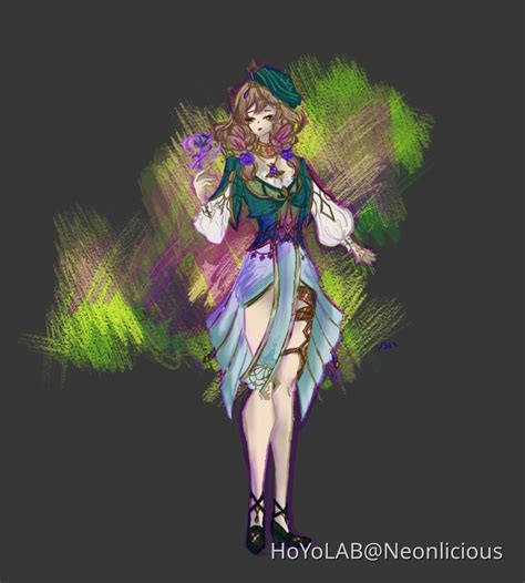 Lisas Skin Genshin Impact Hoyolab
