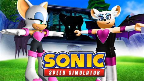 How To Get Rouge The Bat Early Sanic Speed Simulator Youtube