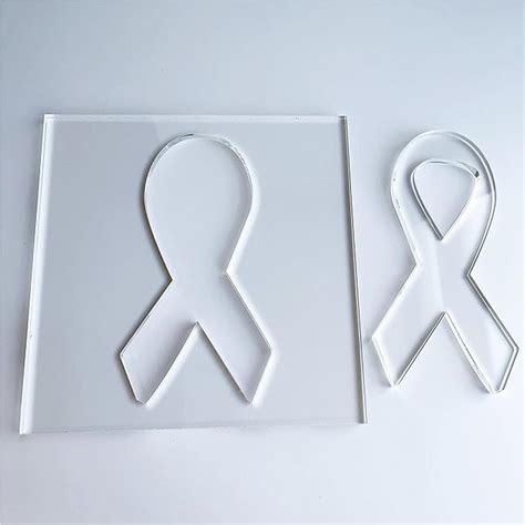 Ribbon Router Template Clear Acrylic Template Router Inlay Template Woodworking