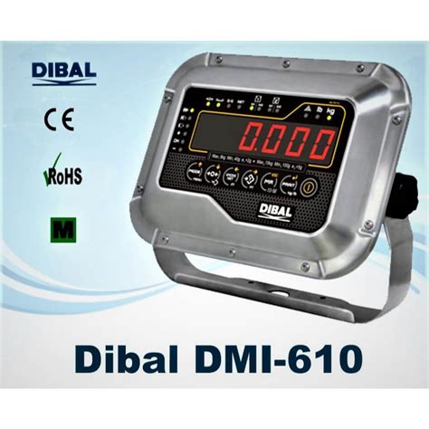 Cantar Cu Platforma Dmi 610 Dibal Precizie 100 G Capacitate 300 Kg Emagro