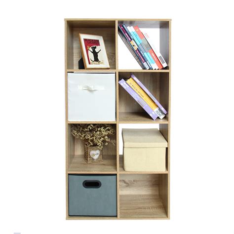 Pachira E Commerce 8 Cube Storage Bookshelf Oak 1 8 Cube For Sale