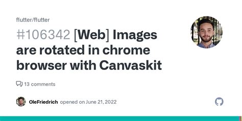 Web Images Are Rotated In Chrome Browser With Canvaskit · Issue