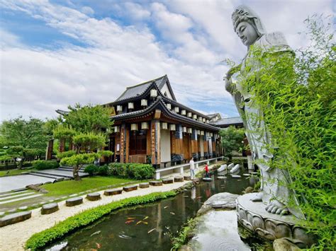 宜蘭員山北后寺絕美仿古宮殿日式禪風庭園很適合來趟心靈沉靜之旅