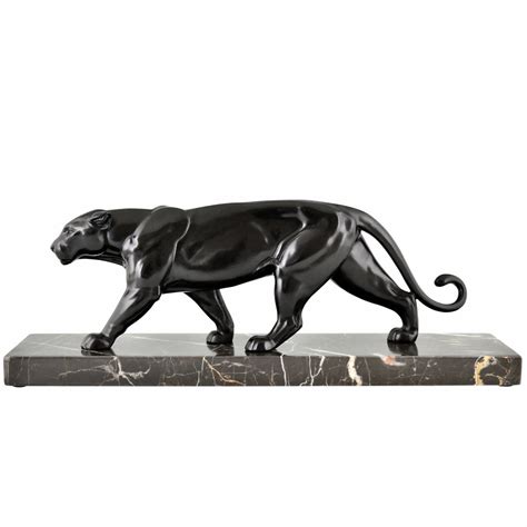 Art Deco Bronze Sculpture Of A Fish Deconamic