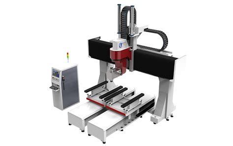 5 Axis Cnc Router Double Station Machining Center Jinan Truster Cnc