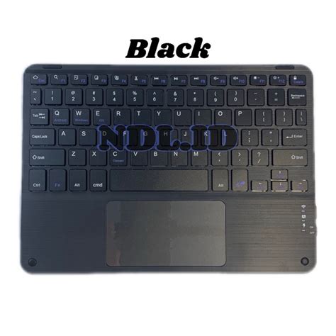 Jual Keyboard Wireless Bluetooth Touchpad Untuk Android Ios Ipad Tablet Computer Laptop Mouse