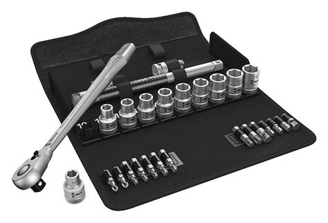 Wera Socket Wrench Set Socket Size Range 10 Mm To 19 Mm Drive Size 1