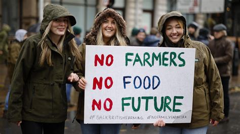 Tractor Protest As Minister Promises Farmers New Deal Bbc News