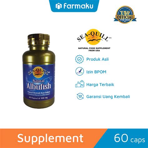 Sea Quill Natural Albufish 60 Kapsul Farmaku