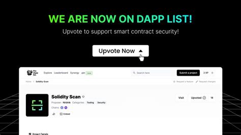 solidityscan on linkedin solidityscan is live on the dapp list help
