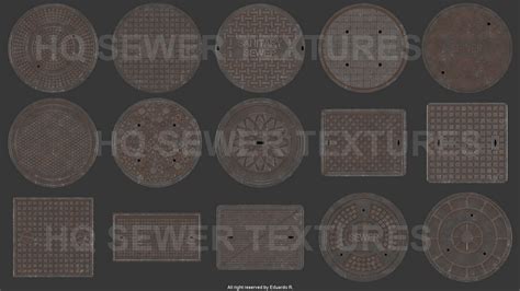 Sewer Texture V1 Eduardo Roa Portfolio