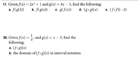Can You Help Me With Problem 11 ﻿and 20
