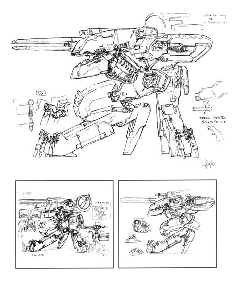 I Cleaned Up An Old Metal Gear Rex Concept Art Just Had It Framed