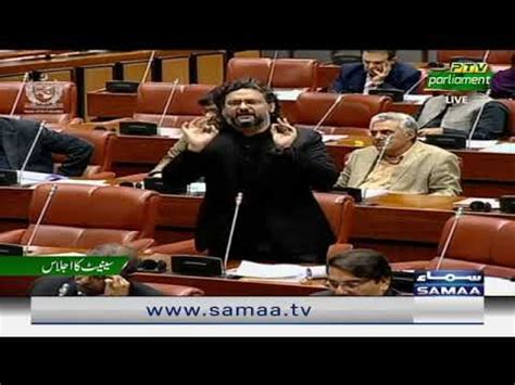 Senator Faisal Javed Khan Blasting Speech Senate Session SAMAA NEWS