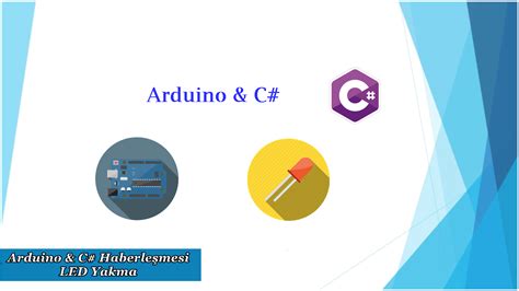 Arduino C Haberleşmesi ve Led Yakma Ferzender Varli