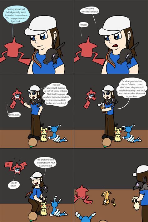 Mimikyu Comic By Usagi Zakura On Deviantart