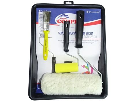 Kit Para Pintura De Parede 5 Peças Compel