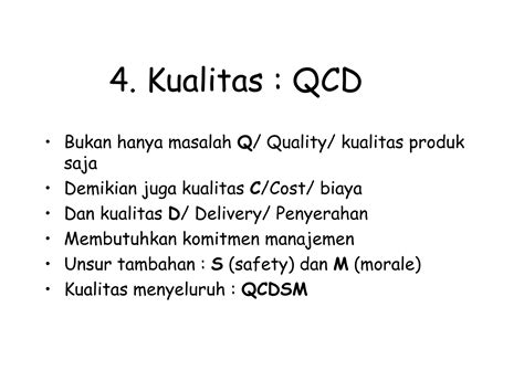 Konsep Kaizen Di Dalam Perusahaan Metode Improvmen Pptx
