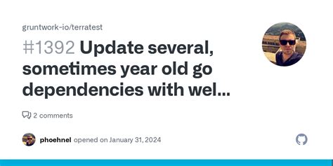 update several sometimes year old go dependencies with well known cves · issue 1392