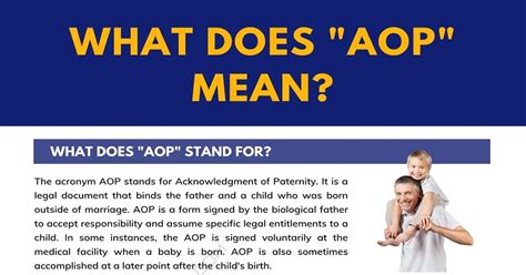 AOP Meaning What Does AOP Mean And Stand For ESL