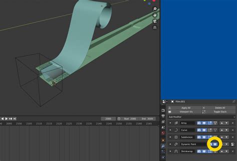 Dynamic Paint Shrink Wrap Animation And Rigging Blender Artists Community