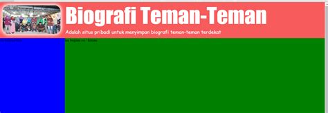 Membuat Website Biodata Pribadi Menggunakan Html Dan Css Part 2