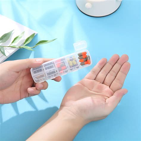 Hộp Nhựa đựng Thuốc Cầm Tay Mini ThiẾt BỊ Y TẾ Spa ThẨm MỸ GiÁ SỈ