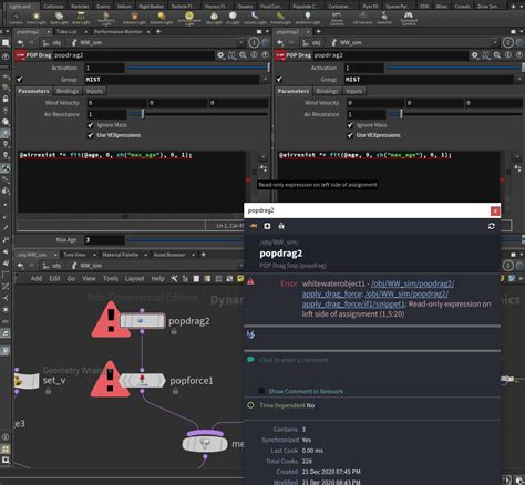 POP Drag Expression Error Effects Od Forum