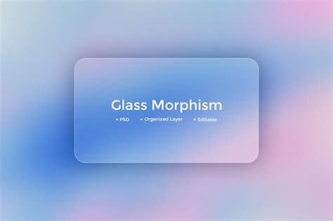 Glass Morphism Png Psd High Quality Free Psd Templates For Download