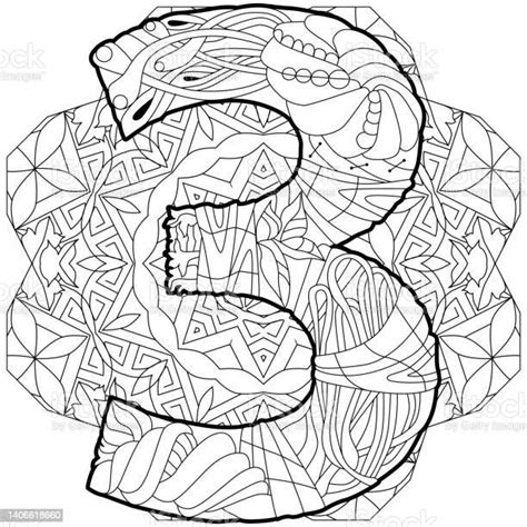 만다라에 3 개의 숫자 빈티지 글꼴 채색을위한 조각 디자인 벡터 일러스트레이션 3에 대한 스톡 벡터 아트 및 기타 이미지 3 개념 교육 Istock