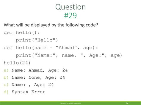 Sample Exam Questions On Python For Revision Pdf