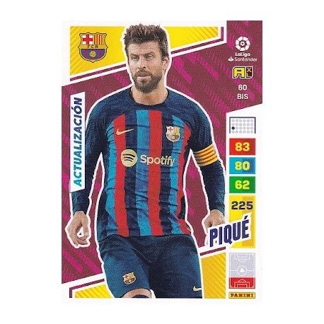 Oferta Online Piqué Actualización Barcelona Adrenalyn XL Liga Santander