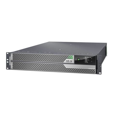 Apc Smart Ups Ultra On Line 5000va Lithium Ion Rack Tower 2u 208v 2 L6 20r 2 L6 30r Nema
