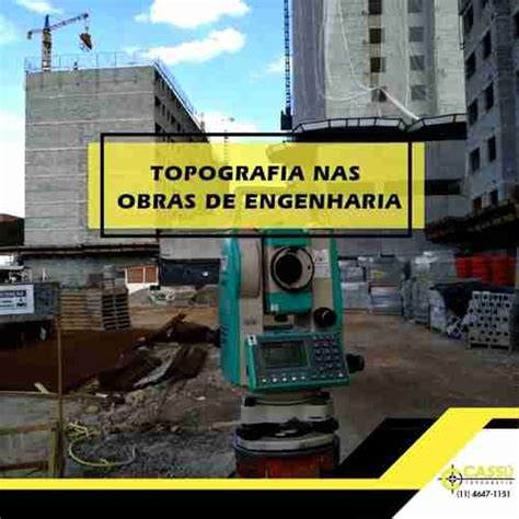 Topografia Nas Obras De Engenharia Cassú